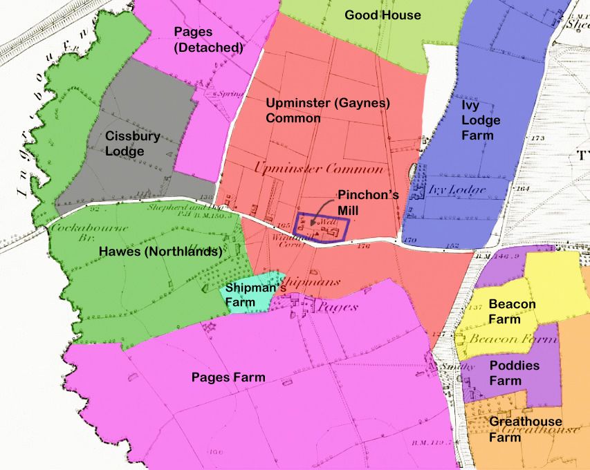 Upminster Common Revealed – Part 2 – Gaynes Common and south from the ...